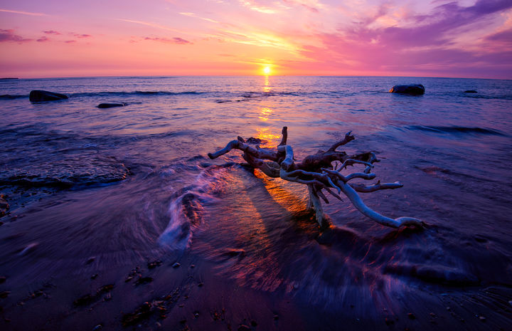 Paldiski Sunset Moment - by Gen Vagula Photography
